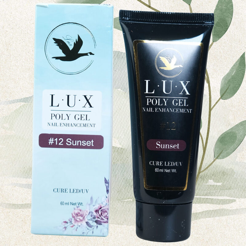 Poly Gel - #12 Sunset - LUX GEL USA